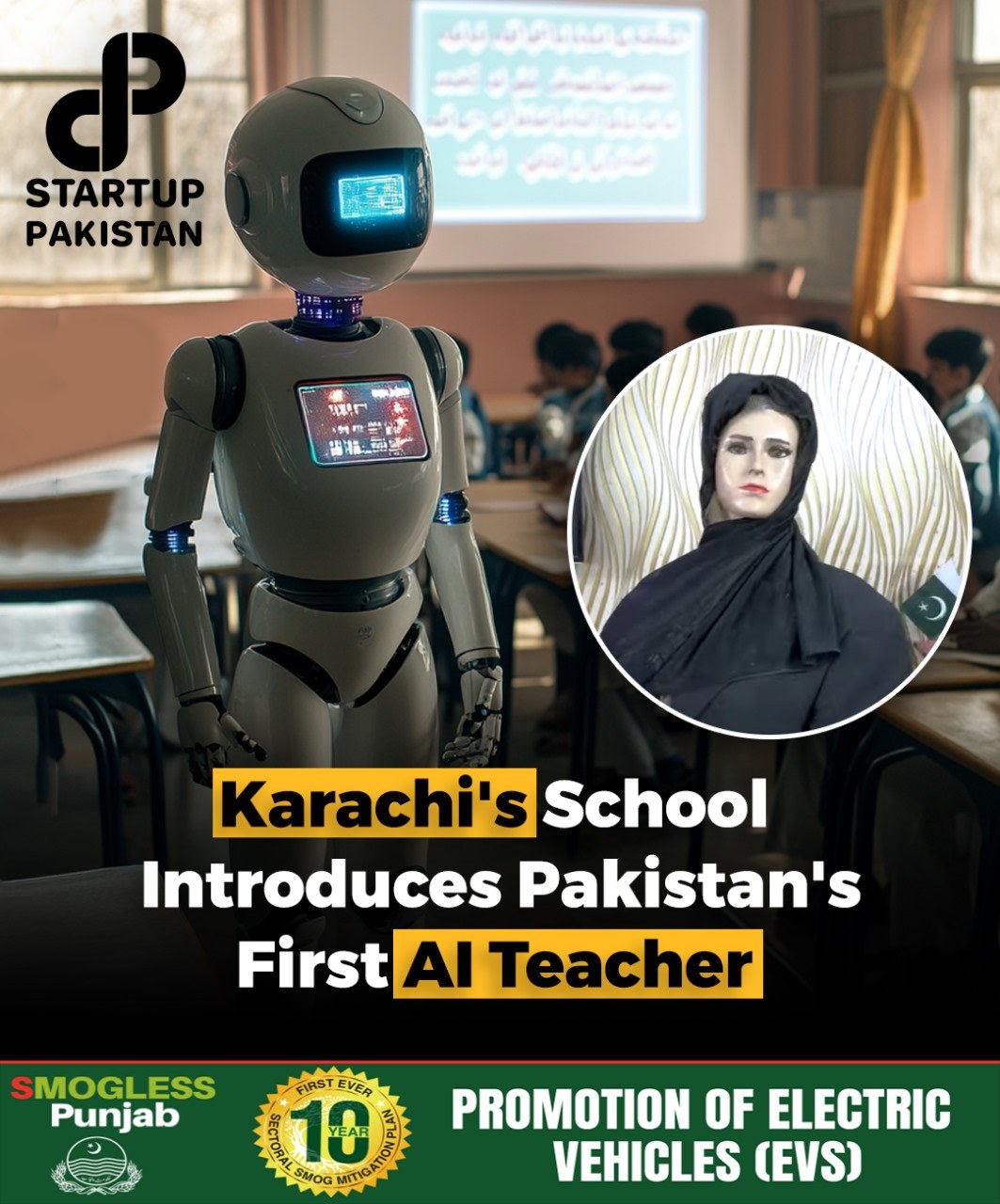 Revolutionizing Education: Pakistan’s First AI-Powered Teacher in Karachi